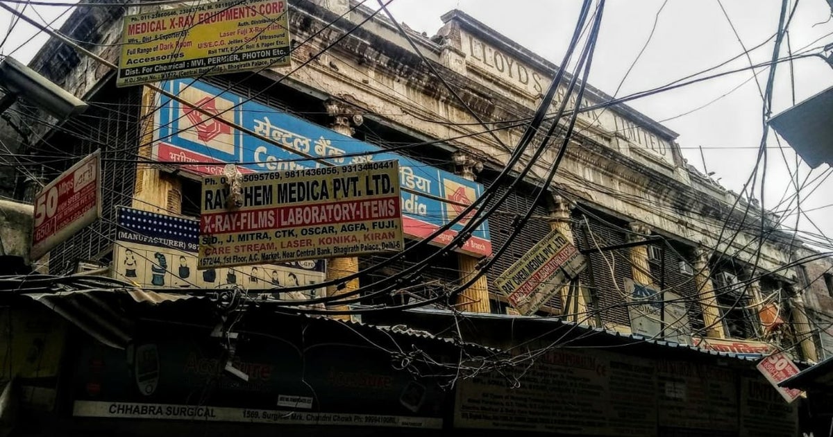 Begum Samrus Haveli Once A Stately Palace Is Now An Electronics Market Huffpost Life