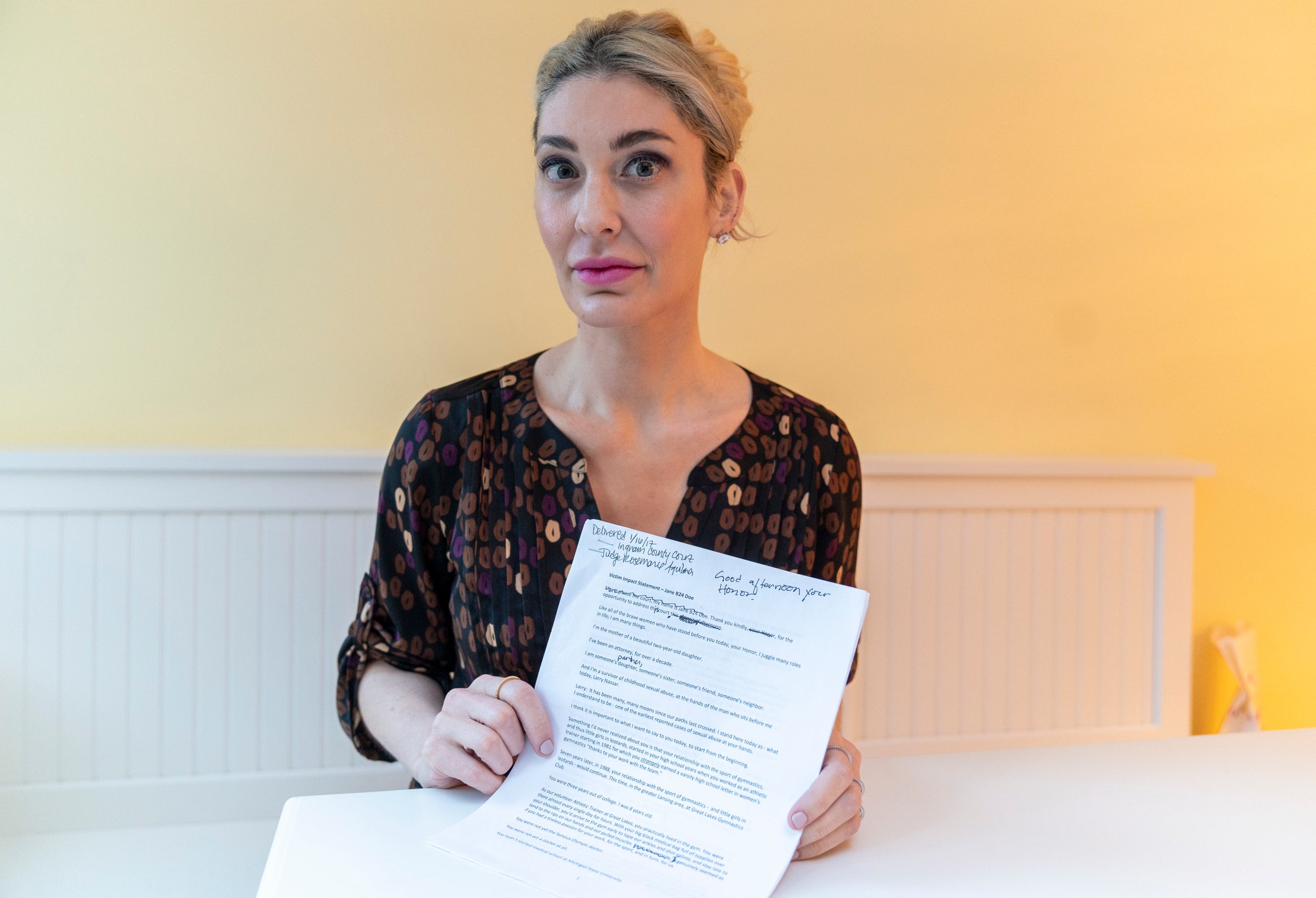 Larry Nassar's First Known Victim Is A Mother Figure To Hundreds Of ...