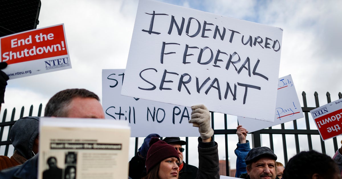 Thousands Of Furloughed Workers Told To Go Back To Work Without Pay ...
