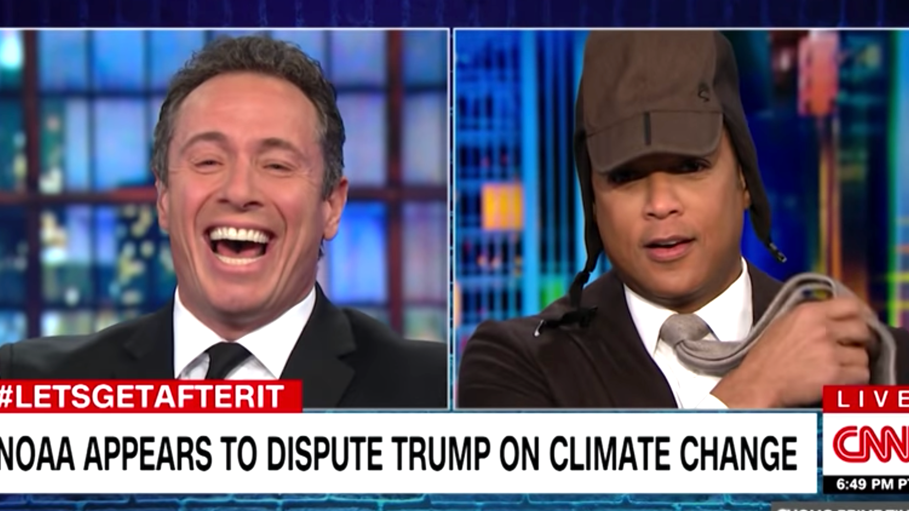 Chris Cuomo, Don Lemon Sneer At Trump's 'Stunning' Climate Change ...