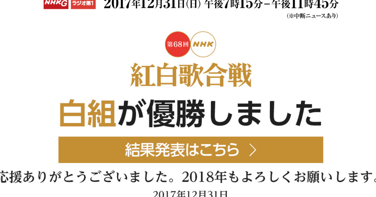 紅白歌合戦の視聴率、歴代ワースト3 40 に届かず ハフポスト アートとカルチャー