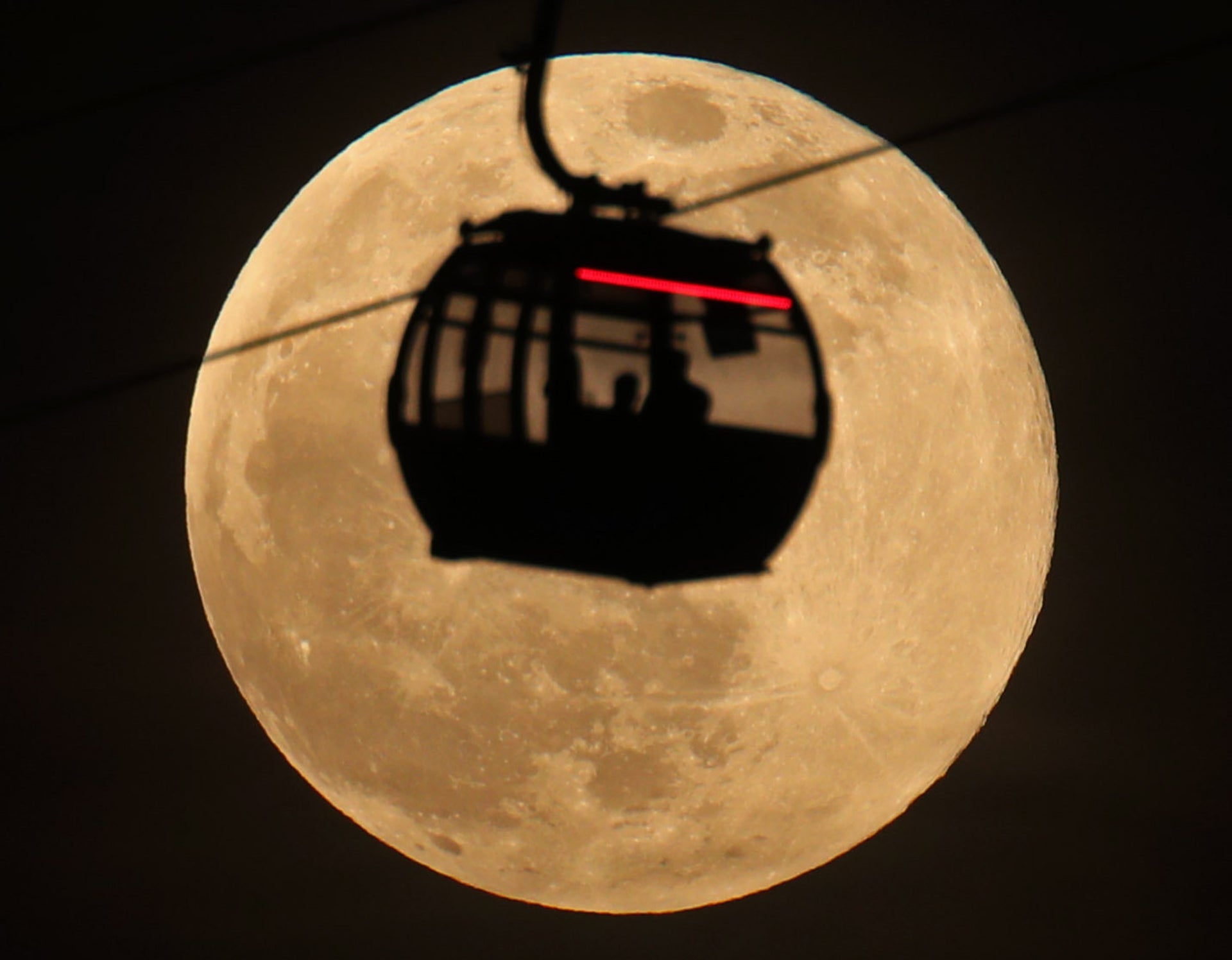 These Photos Capture February’s Sensational Supermoon In All Its ...
