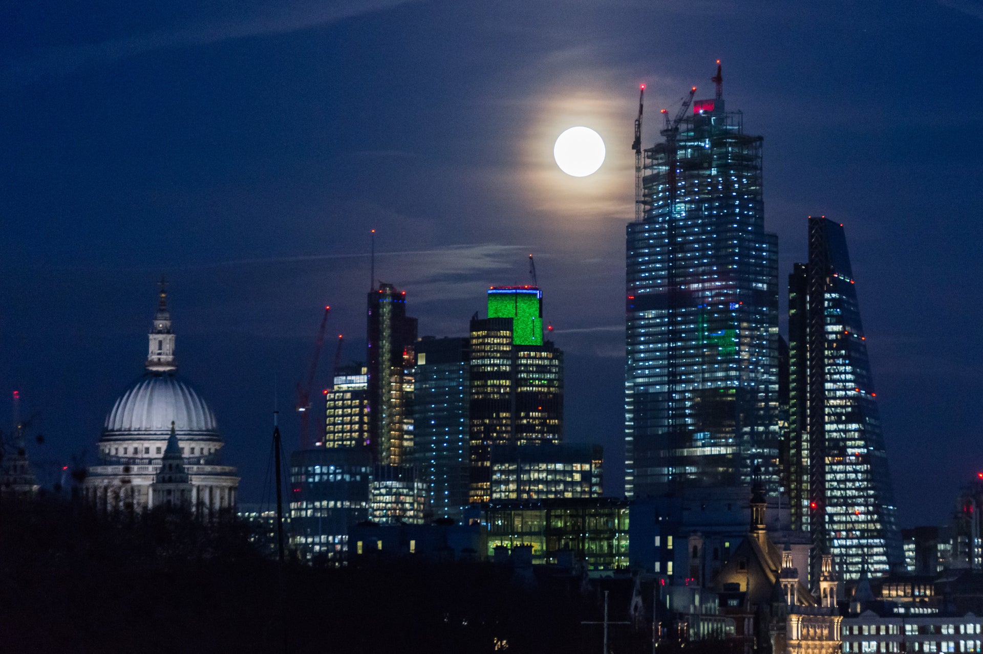 These Photos Capture February’s Sensational Supermoon In All Its ...