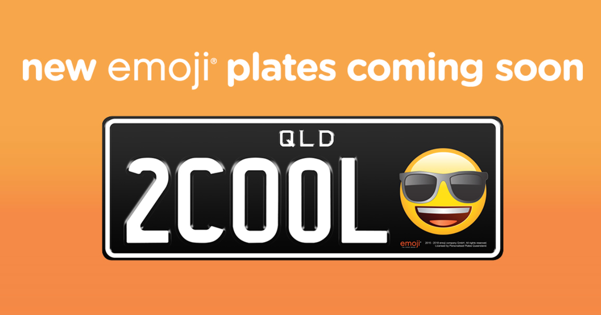 Aussies Can Now Emoji Their Number Plates With The 'Winky Face' Or ...