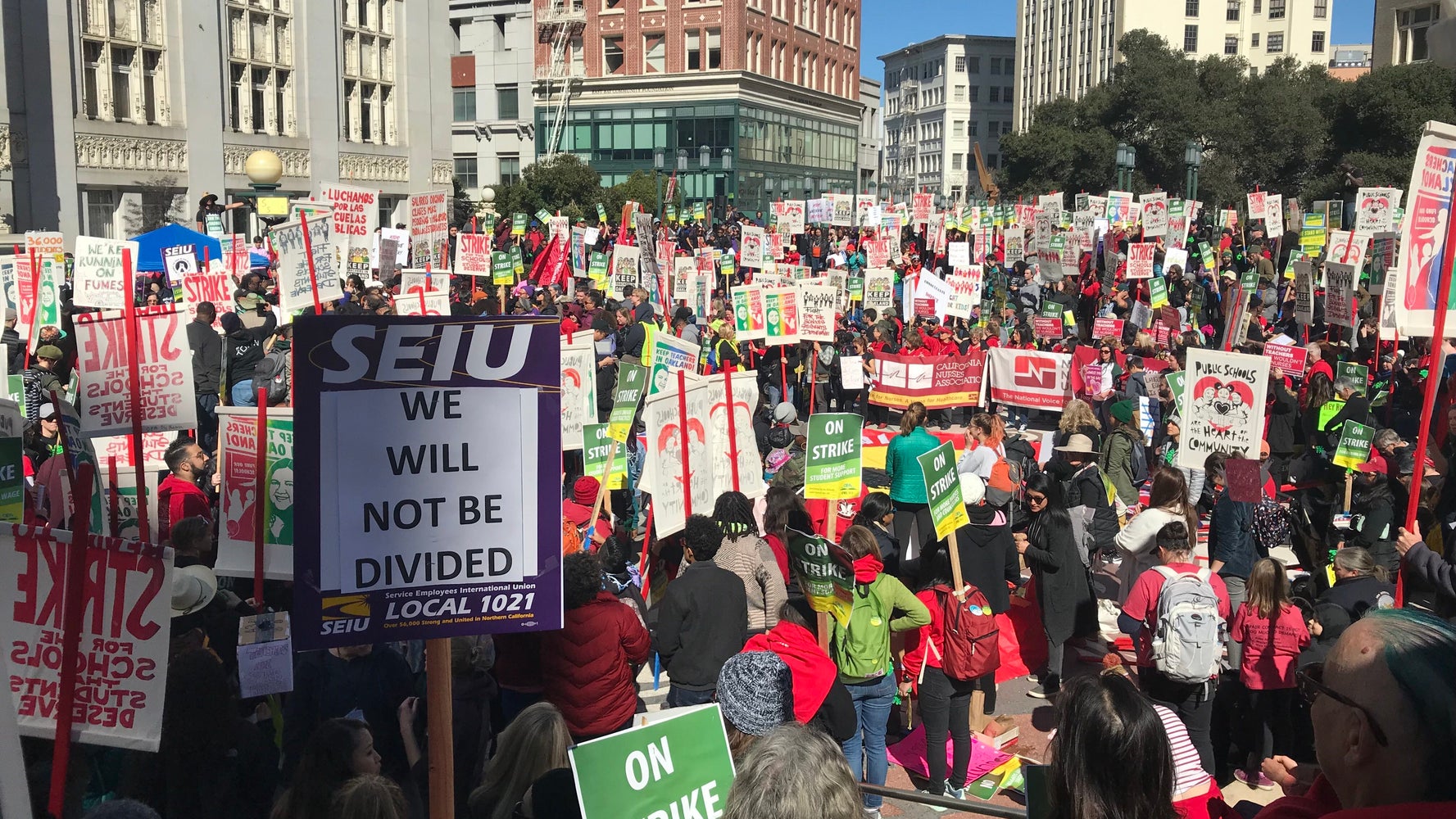 Oakland Teachers Go On Strike To Demand Higher Pay, Better Classroom ...