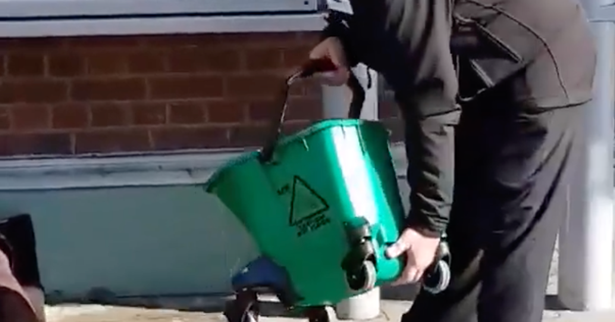 Southern Rail Staff Suspended After 'Pouring Dirty Mop Water On ...