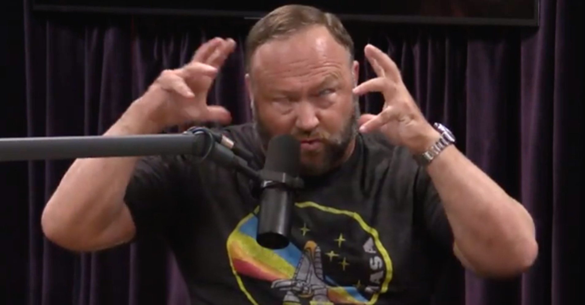 Alex Jones Says Asian People 'Sync Up And Are Robots' In Fights, Joe ...