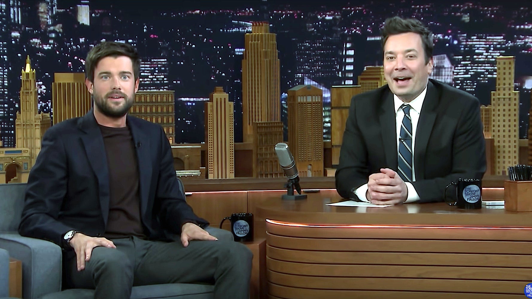 Jimmy Fallon Creates Magic Broadway Moment For Jack Whitehall ...