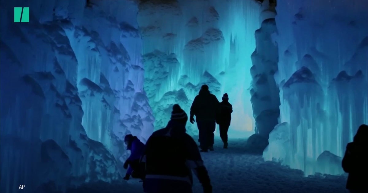 Dazzling Ice Castle Displays In New Hampshire | HuffPost Videos