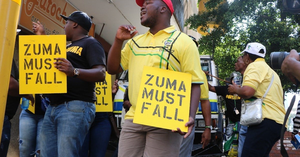 WATCH: Face-Offs And Fights At Luthuli House Protests | HuffPost UK News