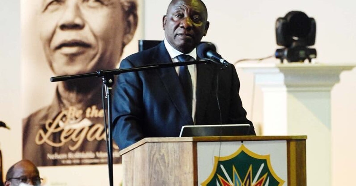 Ramaphosa Attends First Event As New SANDF's Commander-In-Chief ...