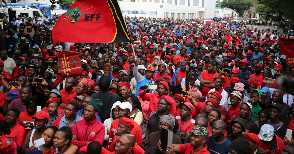 The EFF Says At Least 50 Members Were Shot At By Police During March ...