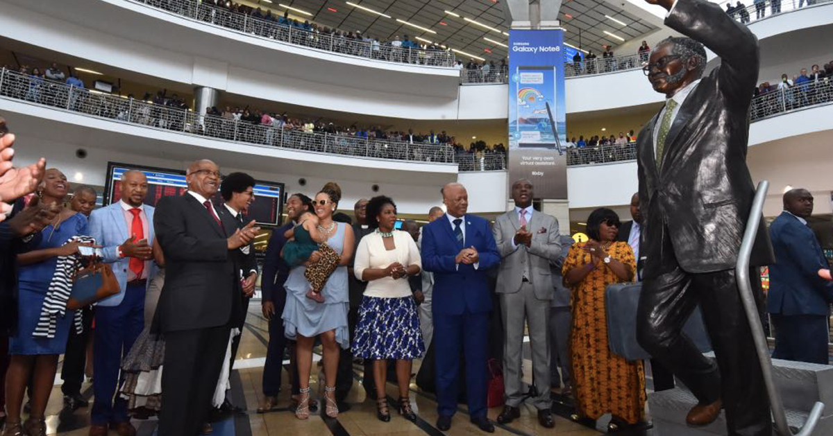Zuma Unveils Life-Size Statue Of OR Tambo | HuffPost UK News