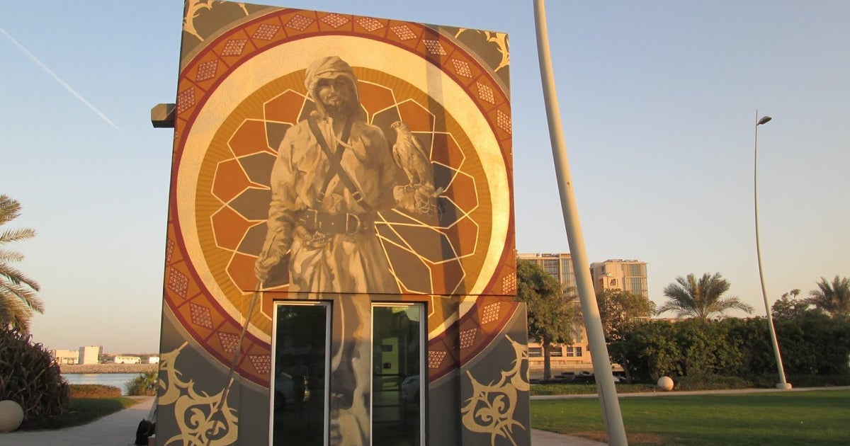 South African Graffiti Artist Lights Up Abu Dhabi | HuffPost UK News