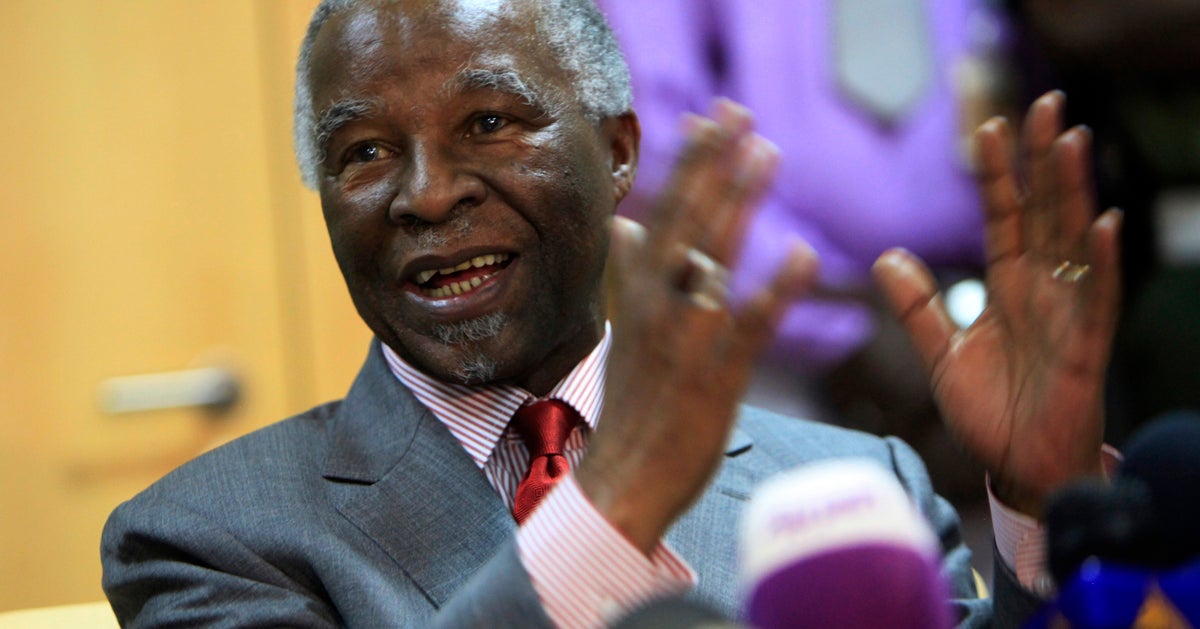 Mbeki Received A Hero's Welcome At A Gathering Celebrating The 14th ...