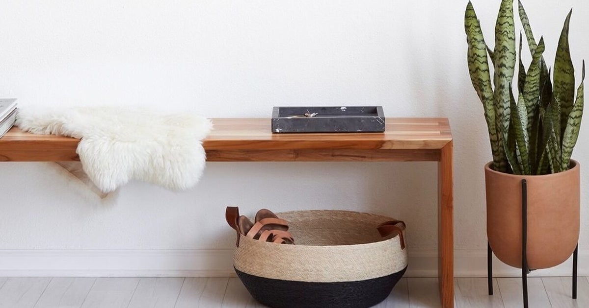 20 Good-Looking Woven Baskets For Storage, Plants And Decor | HuffPost Life