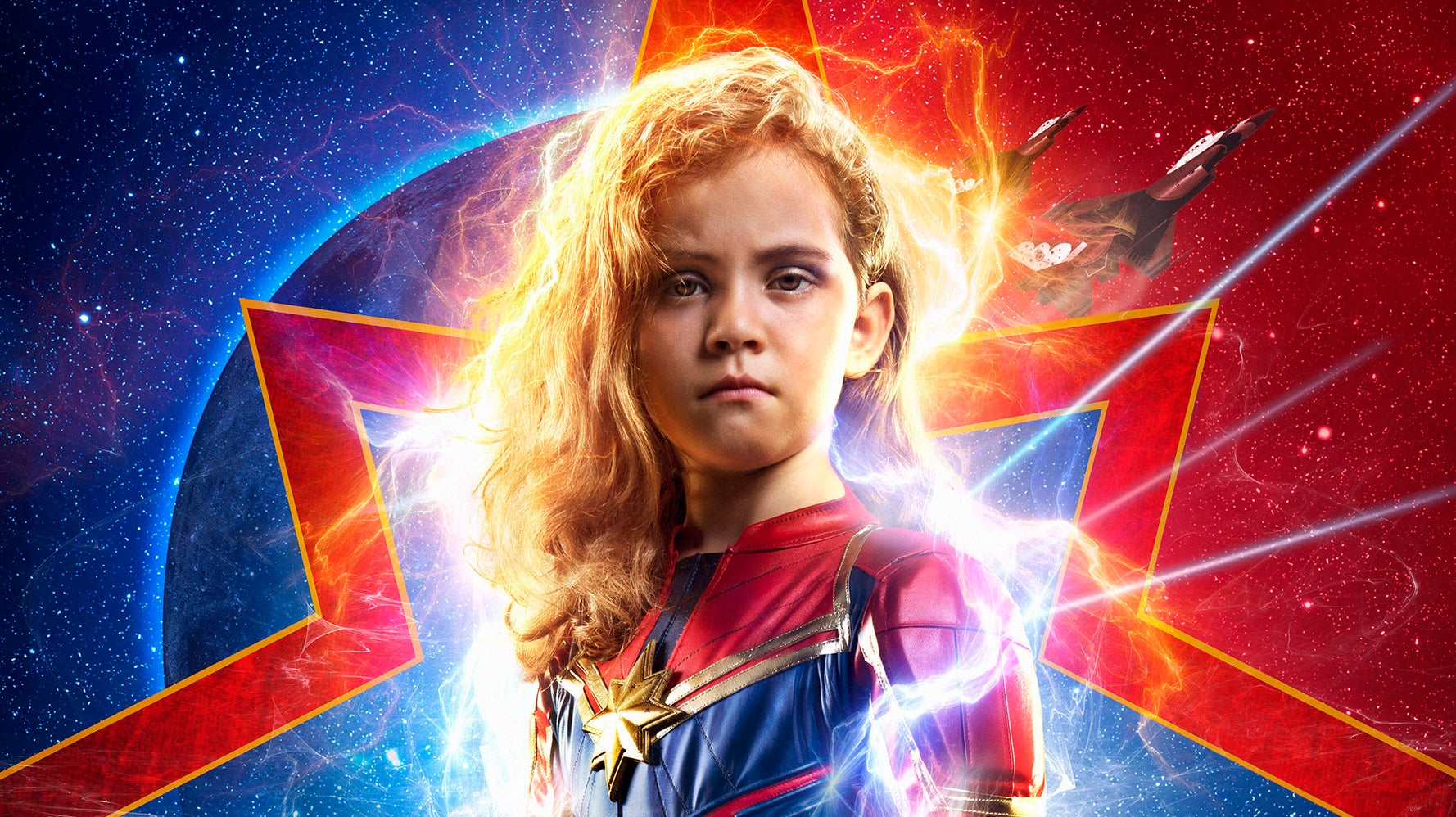 Dad Transforms Daughter Into Captain Marvel In Epic Photos | HuffPost Life