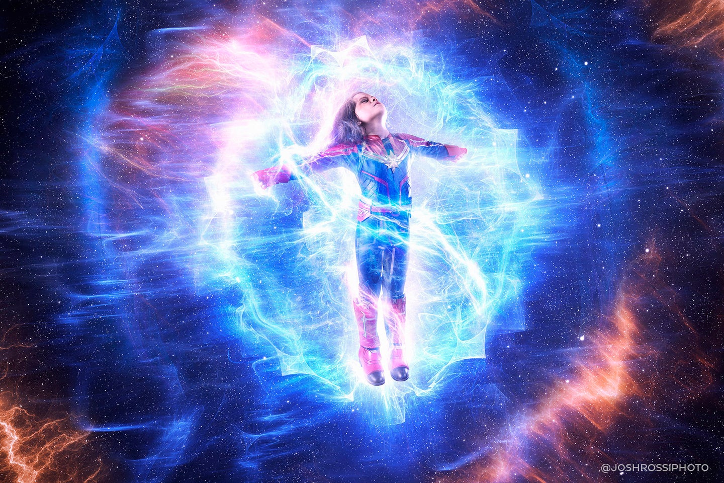 Dad Transforms Daughter Into Captain Marvel In Epic Photos | HuffPost Life