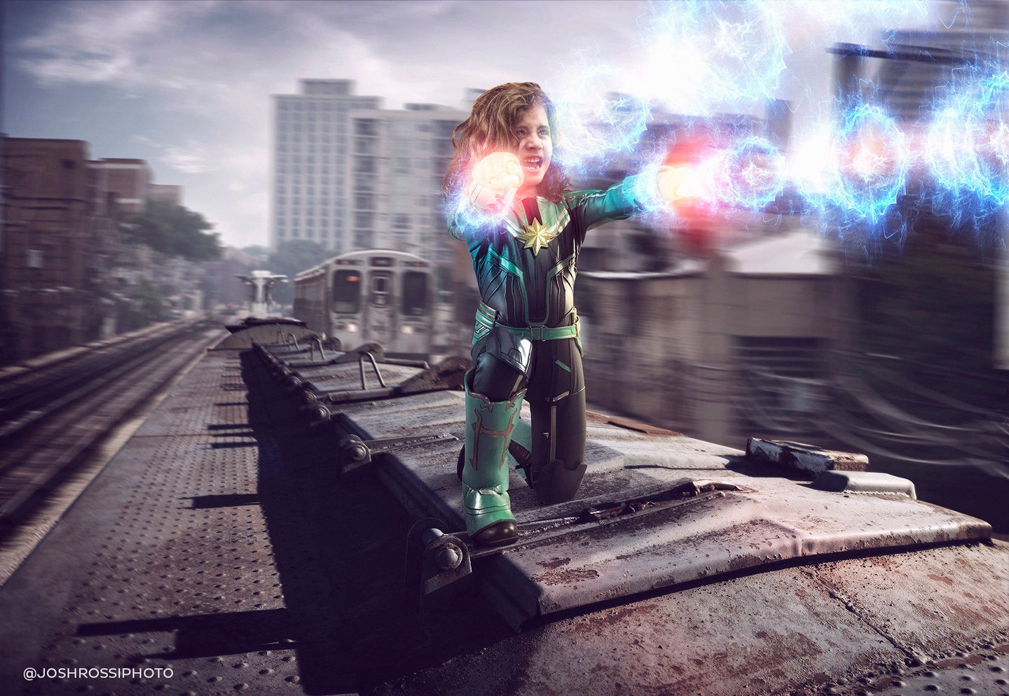 Dad Transforms Daughter Into Captain Marvel In Epic Photos | HuffPost Life