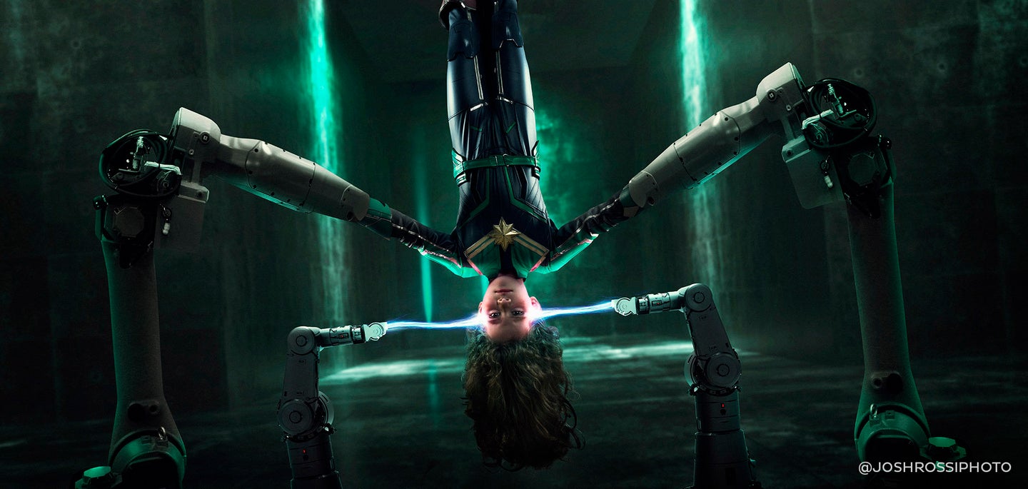 Dad Transforms Daughter Into Captain Marvel In Epic Photos | HuffPost Life