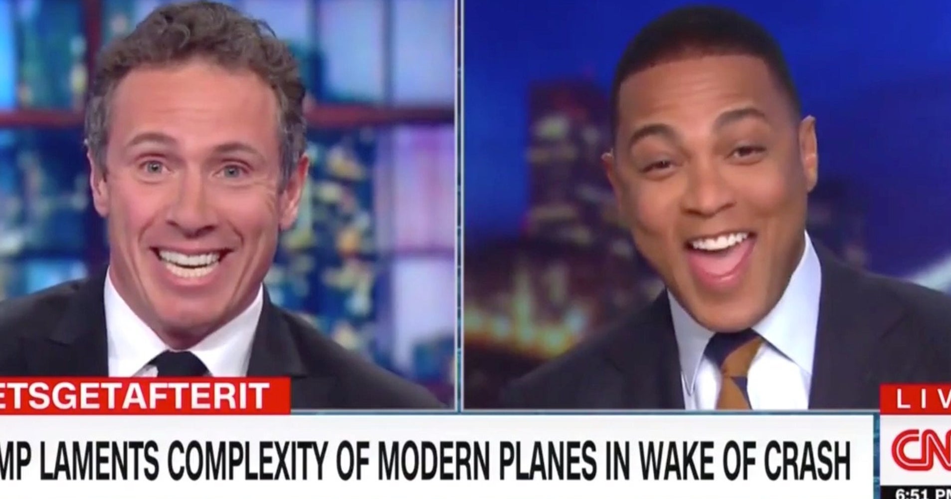 Trump’s 'Ludicrous' New Tweet Has Chris Cuomo And Don Lemon Laughing ...
