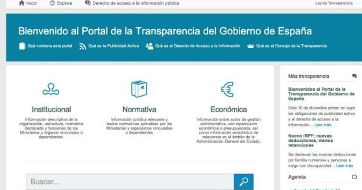 Portal de transparencia: qué información y qué datos encontrarás | El ...