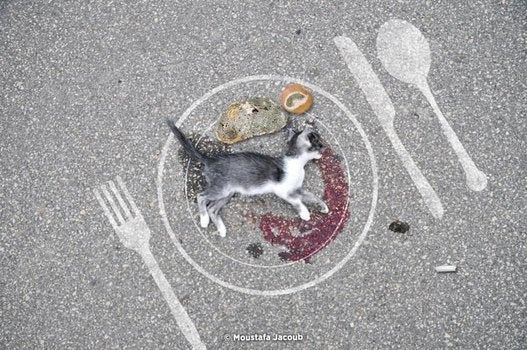 La guerra del hambre en Siria, en los ojos de los artistas locales | El ...