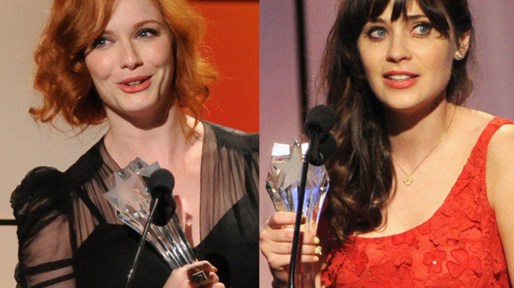 Christina Hendricks, Julianne Moore, Zooey Deschanel: ganan los premios ...