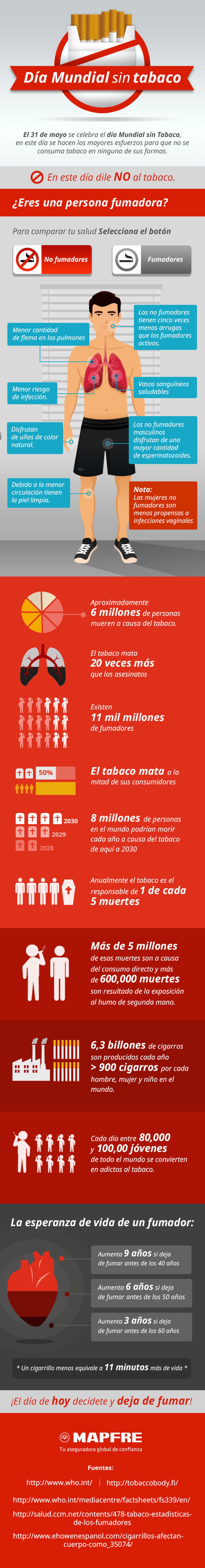 Cómo afecta el tabaco a la salud de los fumadores (INFOGRAFÍA) | El ...