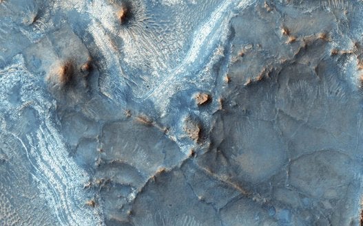 Nuevas fotos de la NASA demuestran áreas de colores en Marte | El ...