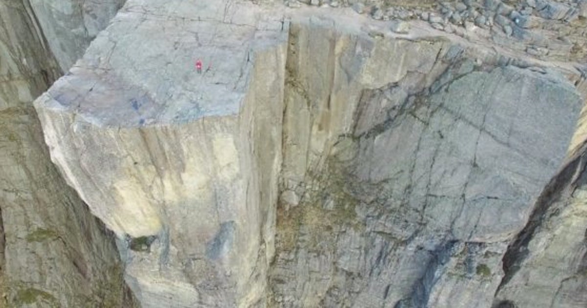 Vértigo máximo en El Púlpito: la roca más famosa de Noruega, a vista de ...