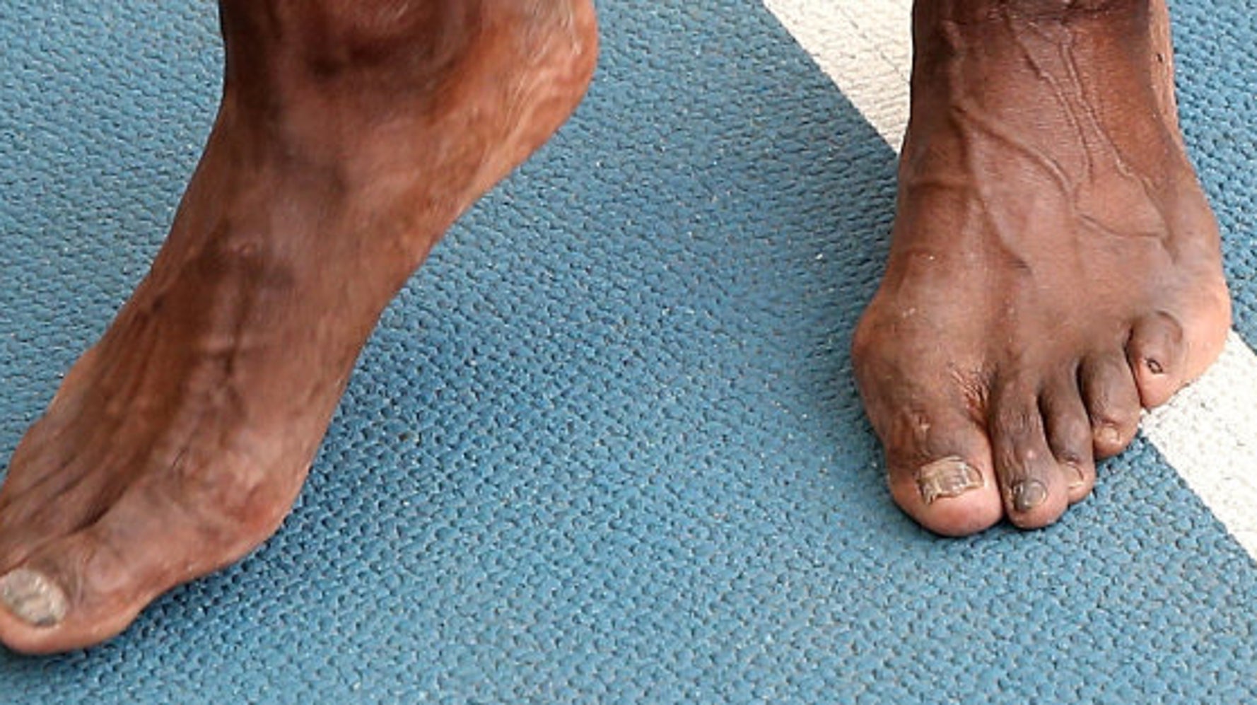 Los pies de Bolt (FOTO) | El HuffPost Noticias