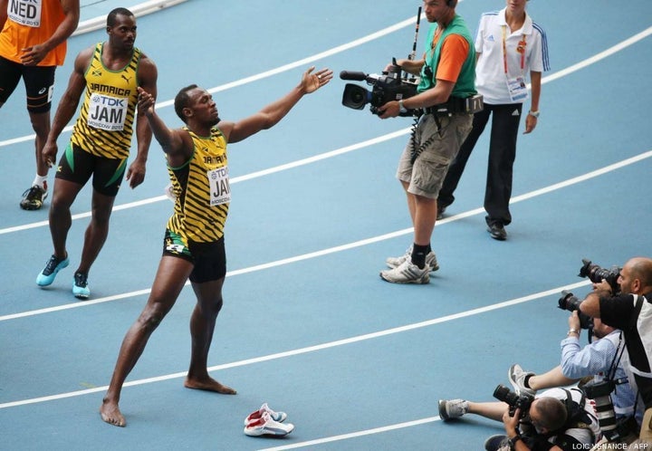 Los pies de Bolt (FOTO) | El HuffPost Noticias