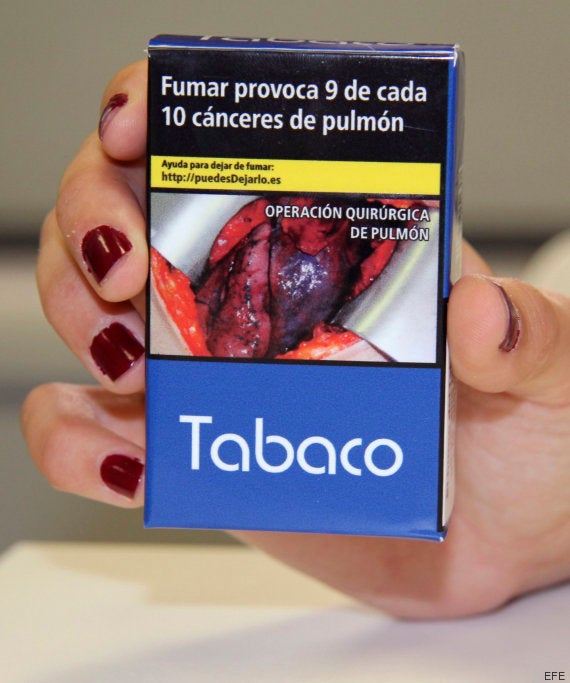 Fotos impactantes taparán el 65% de la cajetilla de tabaco a partir del ...