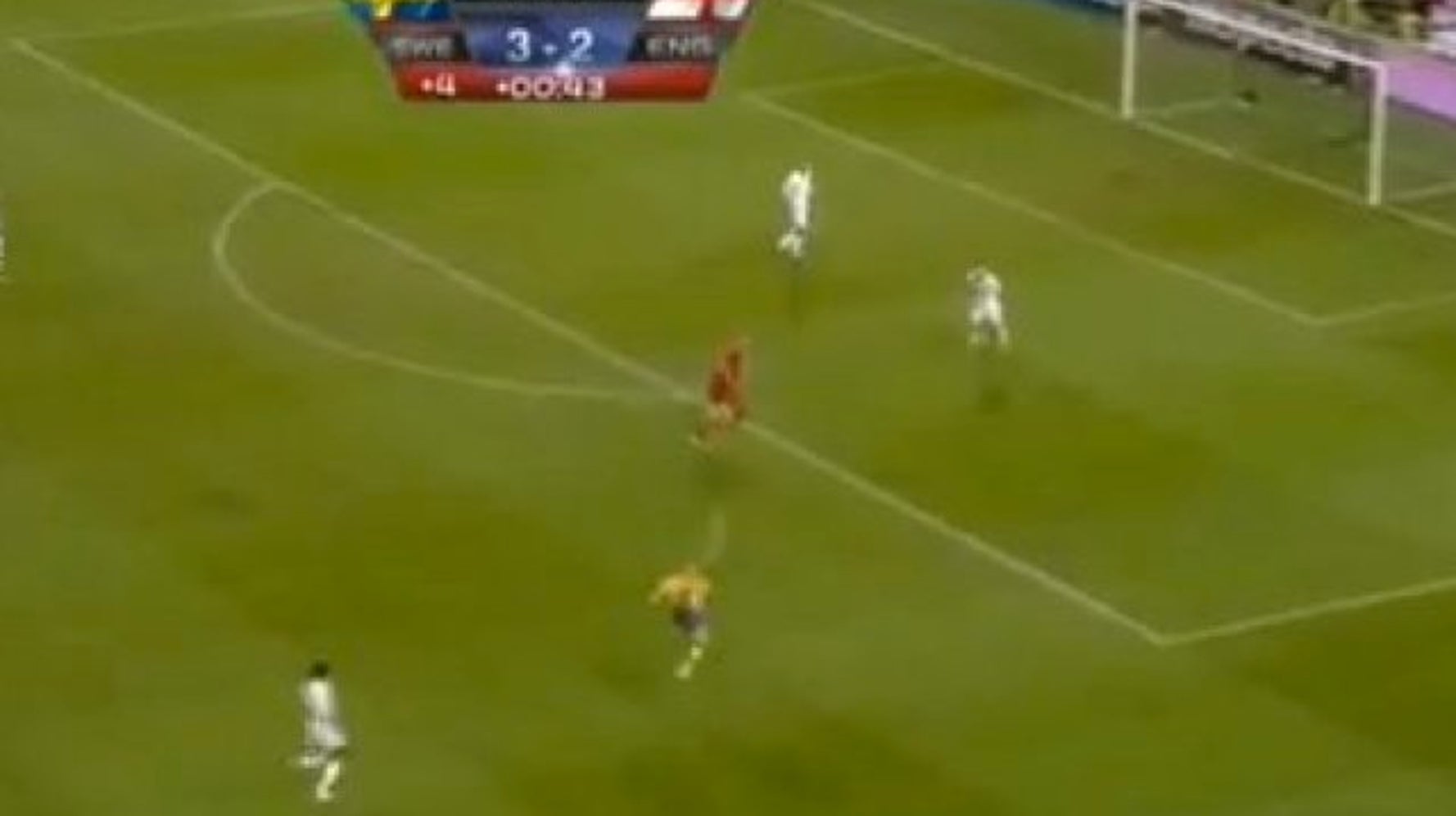 Ibrahimovic marca un impresionante gol de 'chilena' ante Inglaterra ...