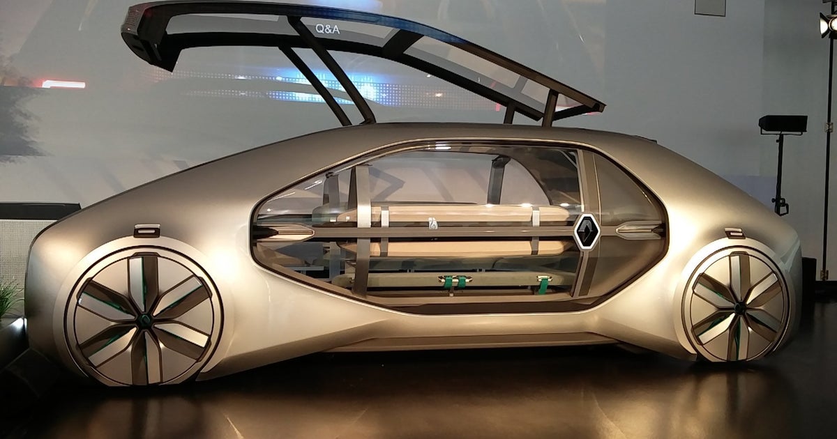 EZ-GO, le robot-taxi autonome imaginé par Renault | Le HuffPost