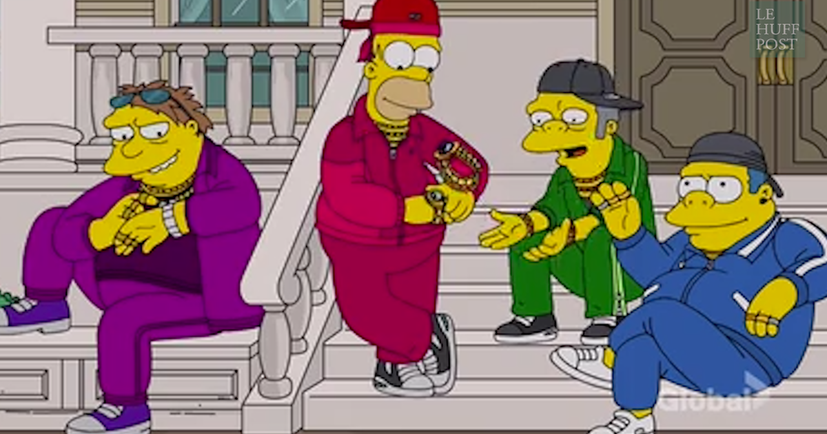 Voici le générique des Simpson remixé pour un épisode spécial hip-hop ...