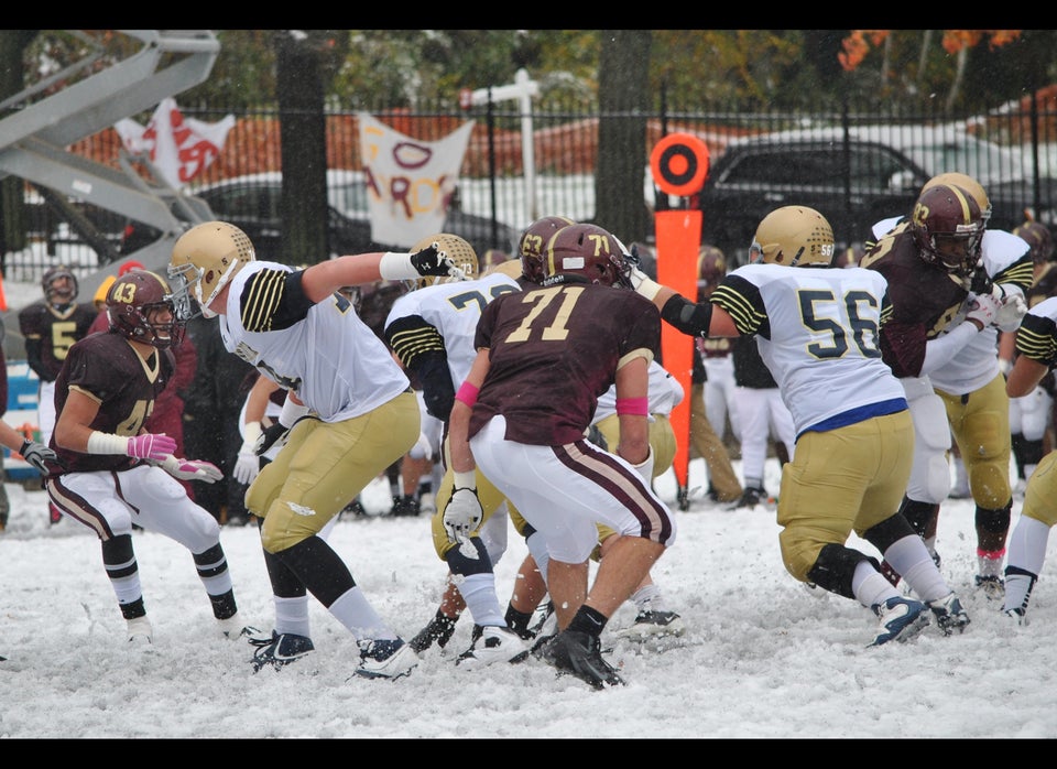 PHOTOS: High School Football In Rain, Snow, And Shine | HuffPost High ...