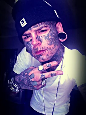Stitches Rapper Tattoo