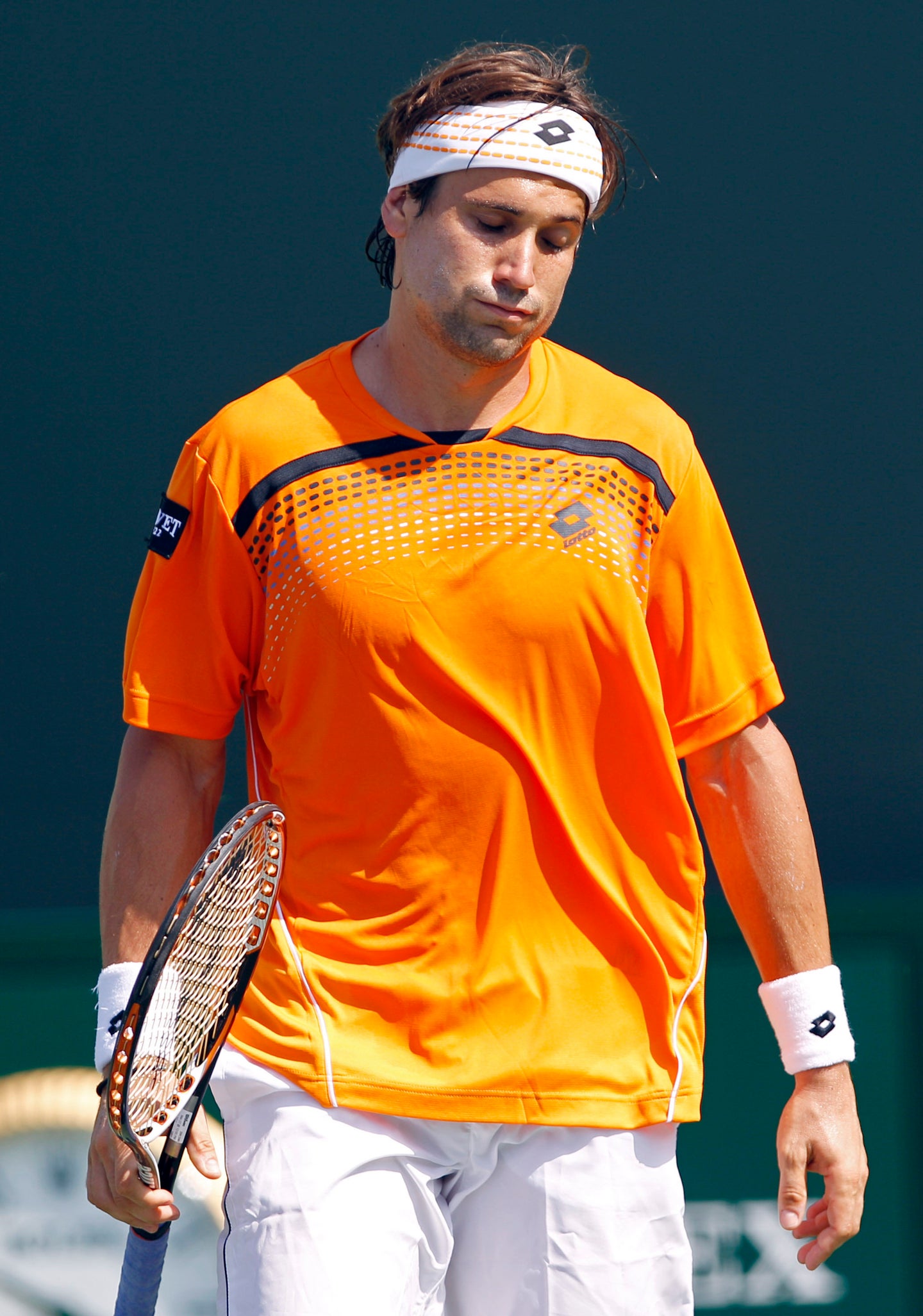 David Ferrer Angry At Crying Baby During Sony Ericsson Open Match ...