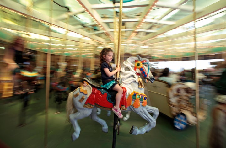 Santa Cruz Carousel Turns One Hundred (PHOTOS) | HuffPost San Francisco