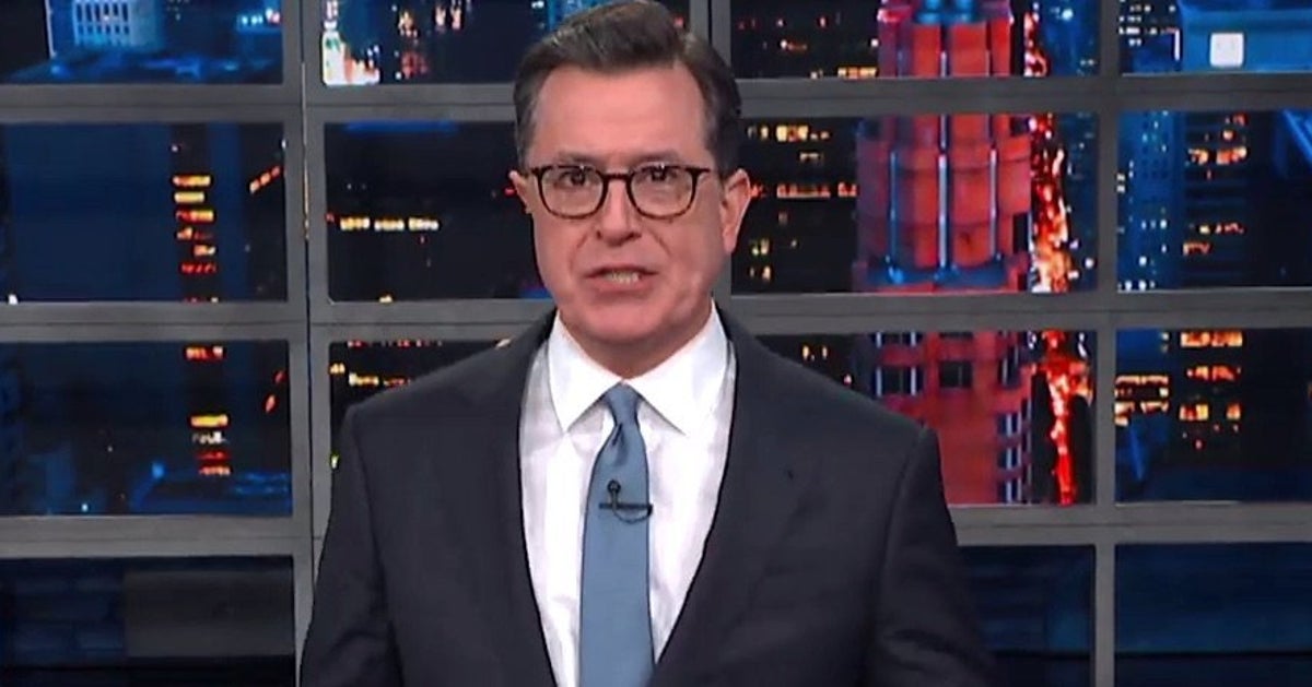 Stephen Colbert Answers Trump’s Latest Rhyme With A Savage New Verse Of ...