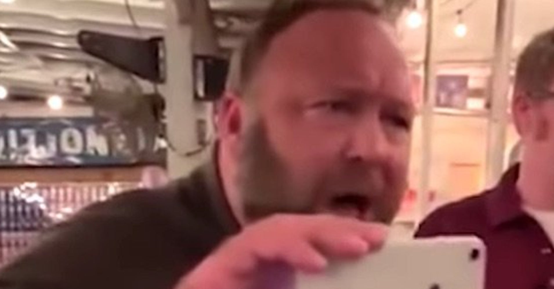 Ranting, Raving Alex Jones Laughed Out Of A Texas Chicken Restaurant ...