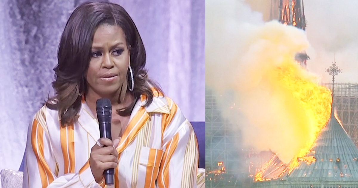 Michelle Obama On The Notre Dame Fire In Paris | HuffPost UK News