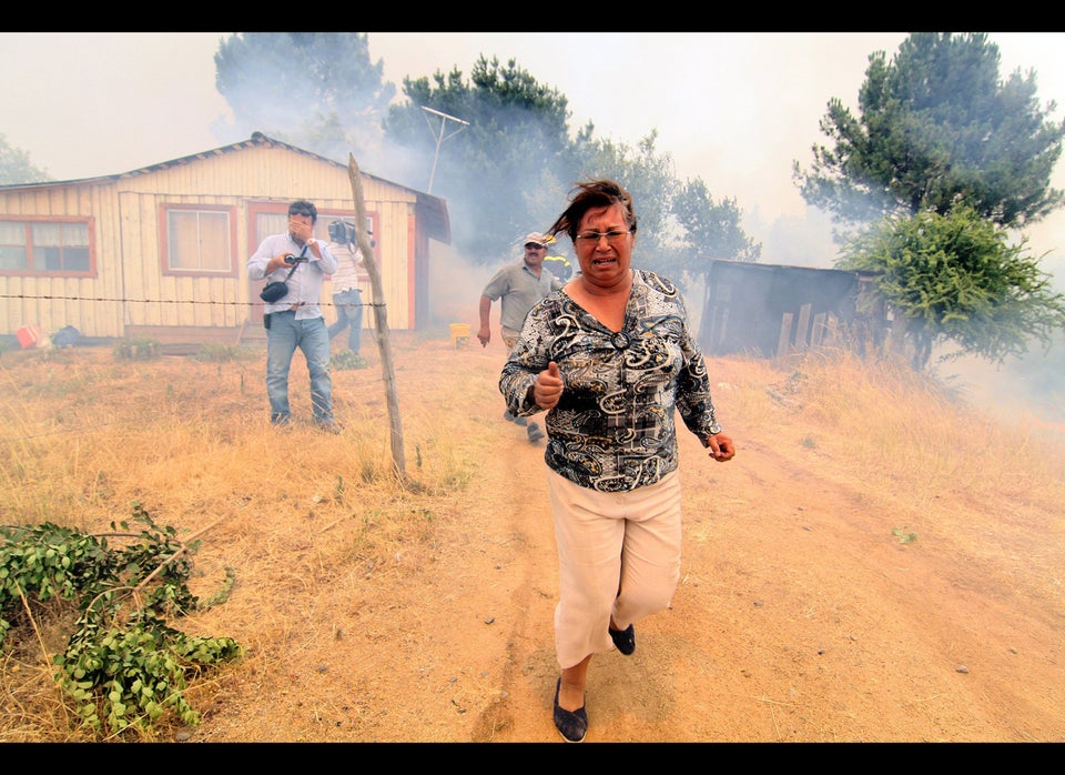 Chile's Massive Forest Fires (PHOTOS) | HuffPost The World Post