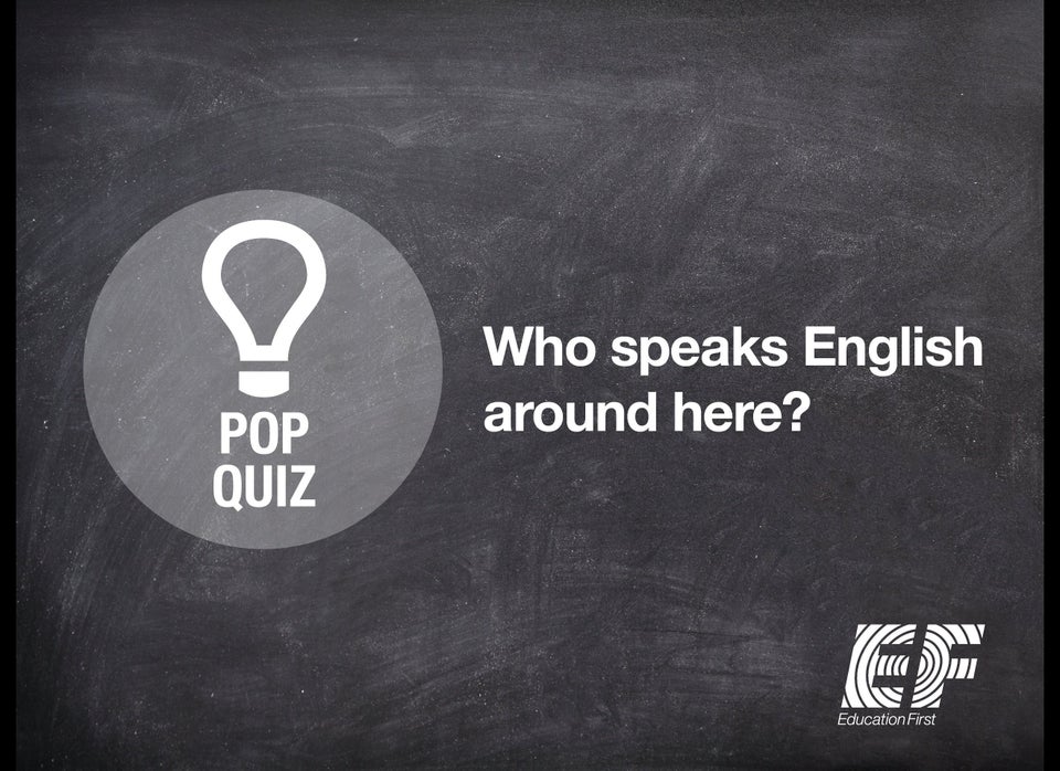 Pop Quiz: Who Speaks English Around Here? | HuffPost The World Post