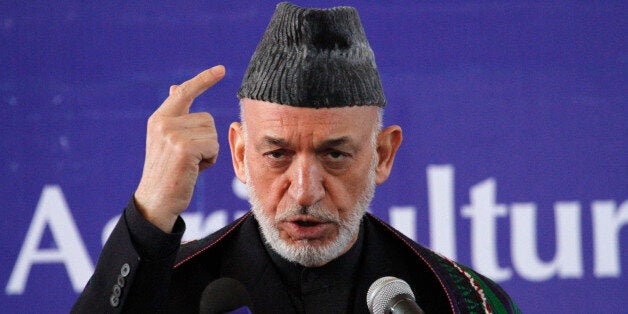 Interview: Karzai Says 12-Year Afghanistan War Has Left Him Angry At U ...