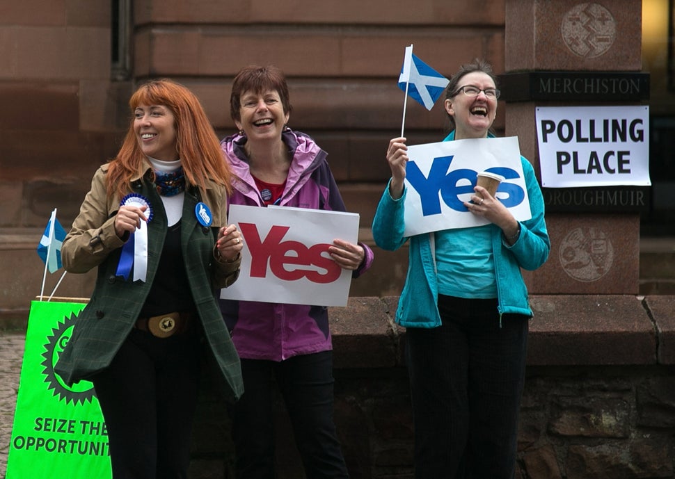 Inside Scotland's Historic Vote | HuffPost