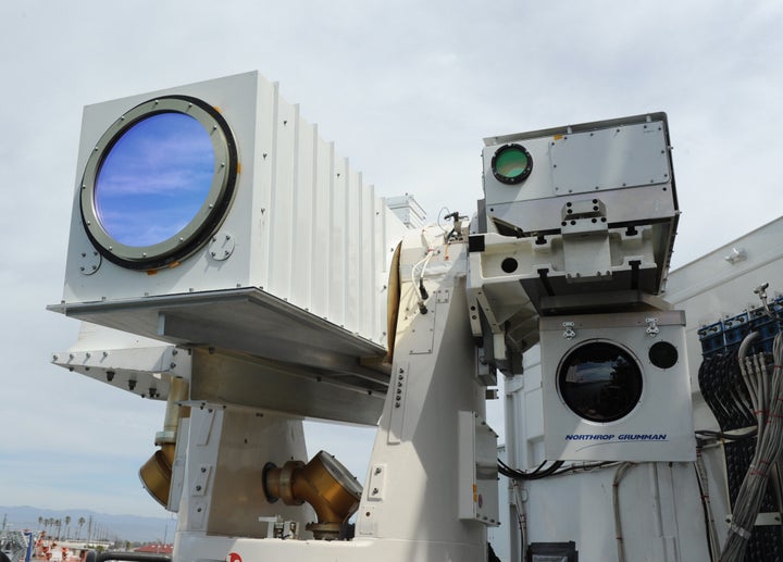 Laser Gun Used By U.S. Navy For The First Time (VIDEO) | HuffPost The ...