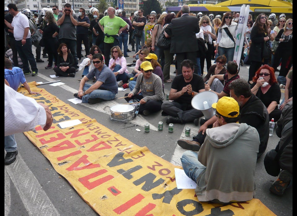 Greek Austerity Protests: A Close-Up View Of The Athens Demonstrations ...